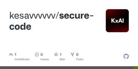 Github Kesavvvvvv Secure Code