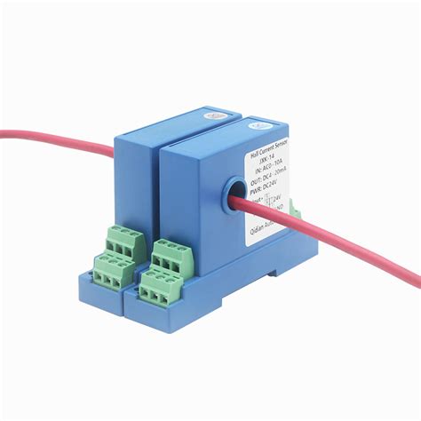 Hall Sensor AC Current Transformer A A With MA V Output AC Current Transmitter And