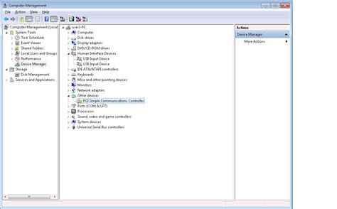 Solved PCI Simple Communications Controller Win Bit Experts Exchange