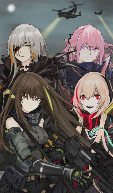 Girls Frontline Ar Squad By Vk Her On Deviantart