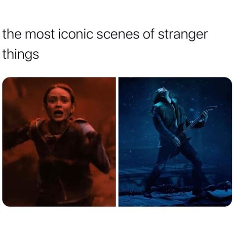 Most Iconic Scenes Of Stranger Things Rstrangerthingsmemes
