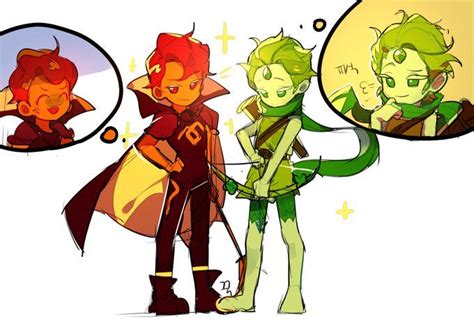 35 Wind Archer X Fire Spirit Ideas Cookie Run Fruity Cookies Forest