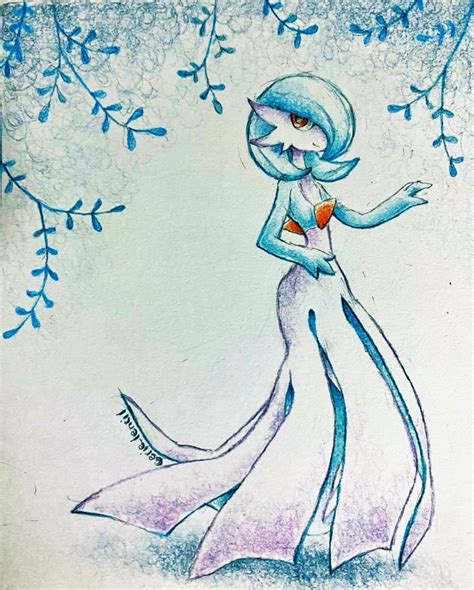 Gardevoir Pokemon Drawn By Erie Lentil Danbooru