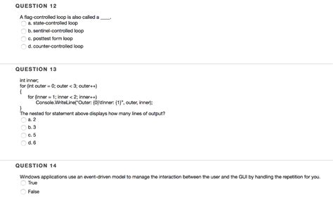 Solved Question 1 For Int I 0 I