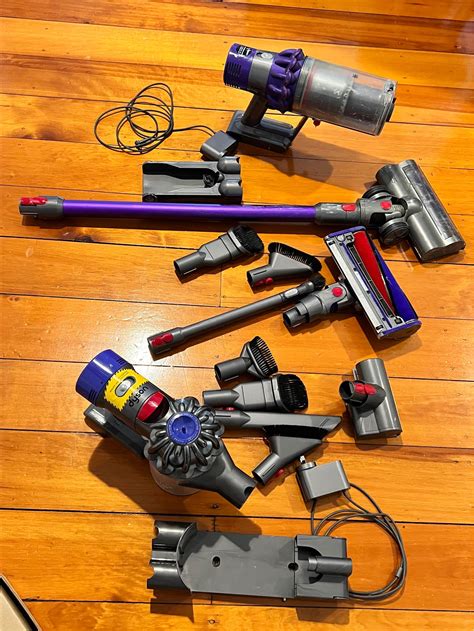 Dyson V8 Working Overheats V7 Parts Bundle Heads And Attachments Stick Vacuum Cleaners
