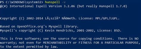 of hunspell and spell checking in windows 10 emacs