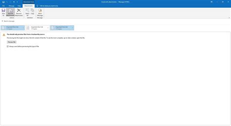 How To Save Multiple Attachments At Once With Outlook