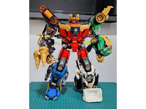 Lego Moc Lego 71765 Upgraded Ninja Ultra Combo Mech Part 6 Nyas Hydro Blaster Instructions V1