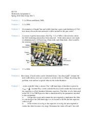 EE 330 HW 4 Spring 2020 Pdf EE 330 Homework Assignment 4 Spring 2020 Due Friday Feb 7 Problem