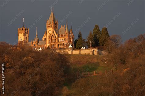 Drachenburg Stock-Foto | Adobe Stock