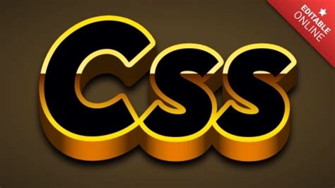 Css Luxury Text Effect Generator