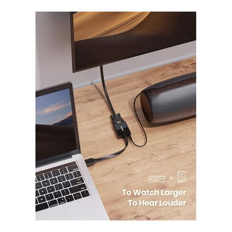 Ugreen Hdmi To Vga Adapter Cable With Mm Audio In Lebanon With Warranty Phonefinity