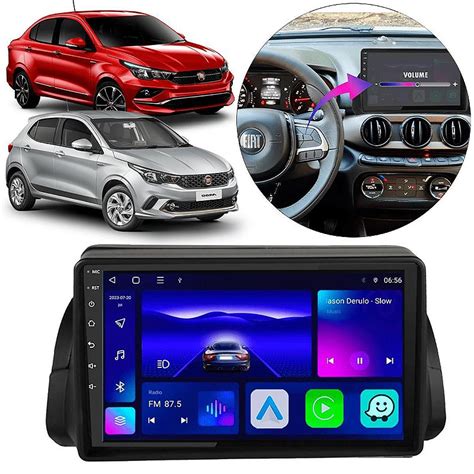 Kit Multimidia Octa Core 9 Argo Cronos 1823 Fiat Carplay Ecarshop
