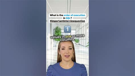 Important Interview Question Order Of Execution In Sql Interview Sql Dataanalytics Ai Youtube