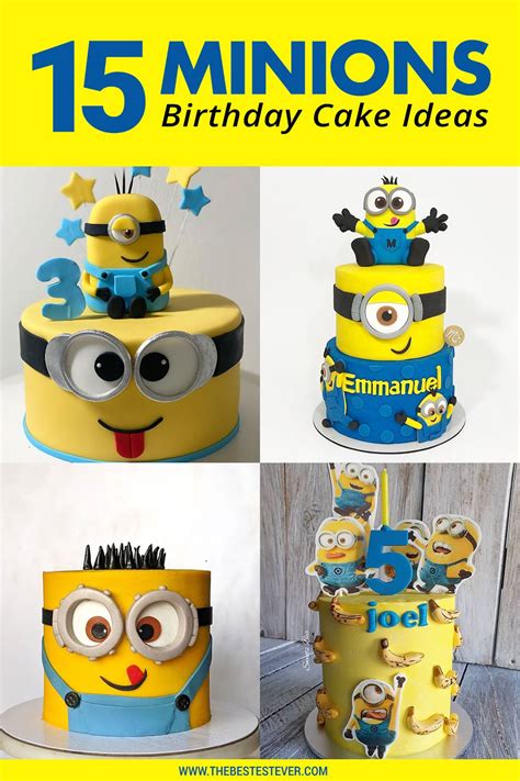 15 Super Cool Minion Cake Ideas Artofit
