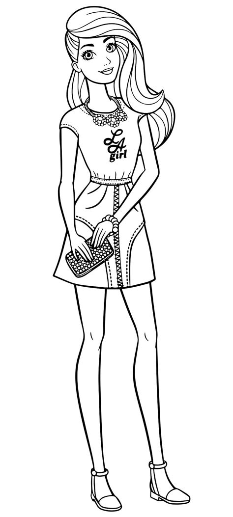 Раскраска модных девочек распечатать