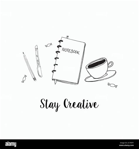 Doodle Notebook Vector Stock Vector Image And Art Alamy
