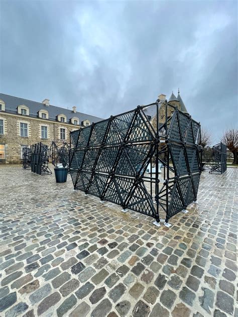 3d Printed Geodesic Labyrinth Arises In France 3d Printing