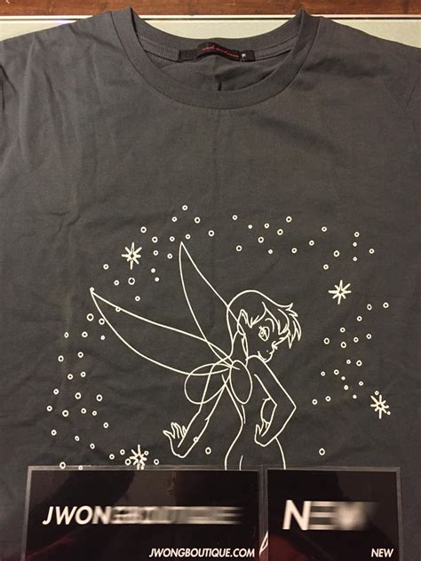 2016 Red Indian Sex Tinker Bell Tee Grey Jwong Boutique