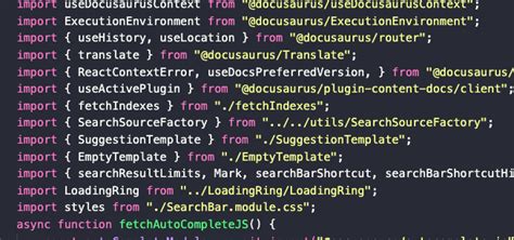 Im Not Able To Swizzle The Search Component · Issue 329 · Easyops Cndocusaurus Search Local