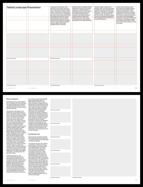 Architecture Presentation Grid System For Indesign Grid Design Layout