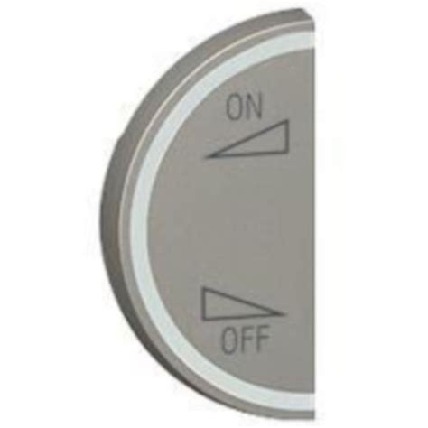 Arteor Bus Control Key Cover Round Regulation Symbol Left Hand Side