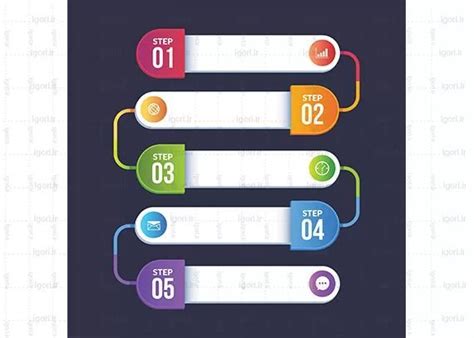 نمونه اینفوگرافیک خام ۵۱ دانلود طرح اینفوگرافیک وکتور