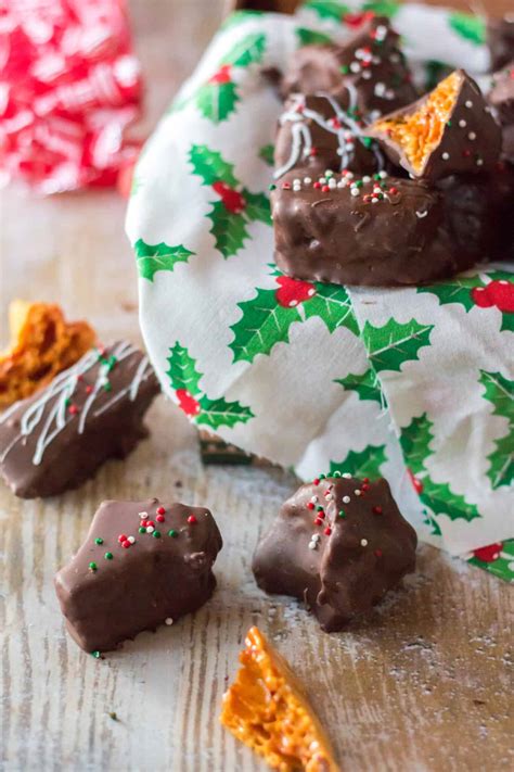 Chocolate Covered Honeycomb Candy Moore Or Less Cooking