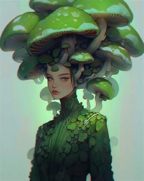 از هوش مصنوعی پرسیدم قارچ ها اگه انسان بودن چه شکلی میشدن؟