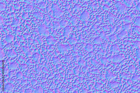 Normal Map Of Seamless Milkshake Texture Abstract Frothy Pattern Bump Mapping Of Smoothie