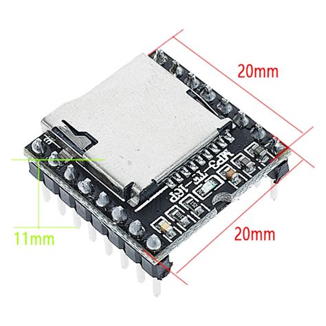 Mini Mp Player Module With Simplified Output Speaker Mp Module Tf Card U Disk Mini Mp Player