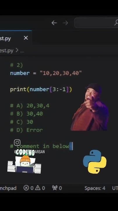 Python Quiz 2 Programming Software Pythonprogramming Coding Youtube