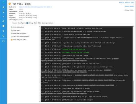 Wrong Pipeline Committing Status · Issue 152 · Epamcloud Pipeline · Github