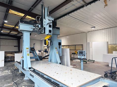 Used Dms 5 Axis Cnc Router Dual 5x5 Moving Table E807