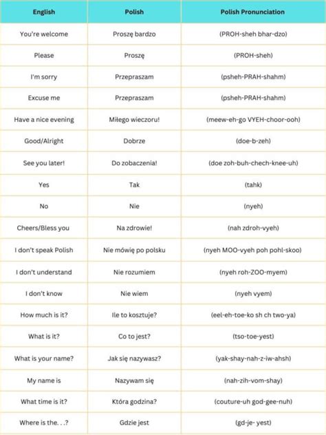 Good Morning In Polish And 33 Useful Polish Phrases