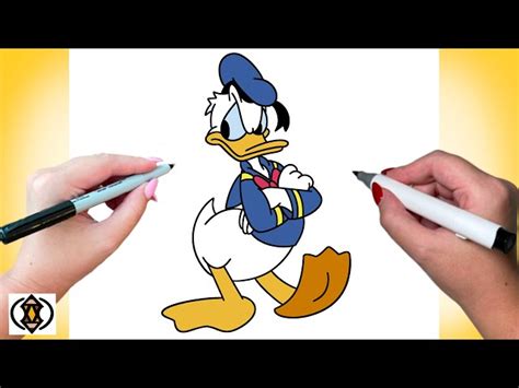 Donald Duck Cartoon Sketch