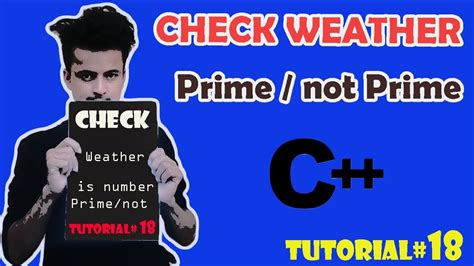 How To Check Prime Number Weather In C Language Find Prime Number With Source Code Youtube