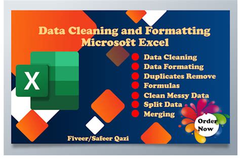 Provide Professional Excel Data Cleaning Formatting Services By