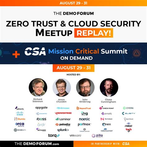 The Demo Forum On Linkedin Thedemoforum Zerotrust Cloudsecurity