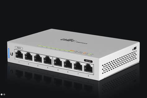 Ubiquiti Unifi US 8 Switch 8 Port Gigabit Ethernet With 1 Port PoE