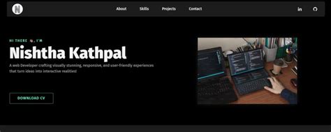 Nishtha Kathpal On Linkedin Portfoliolaunch Webdeveloper Frontend React Tailwindcss