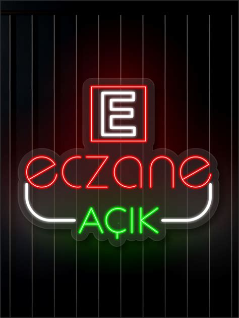 Eczane Açık E Logo Neon Led Tabela 60x50cm Eczane Tabela Ve Eczane E Tabela Fiyatları Sipariş