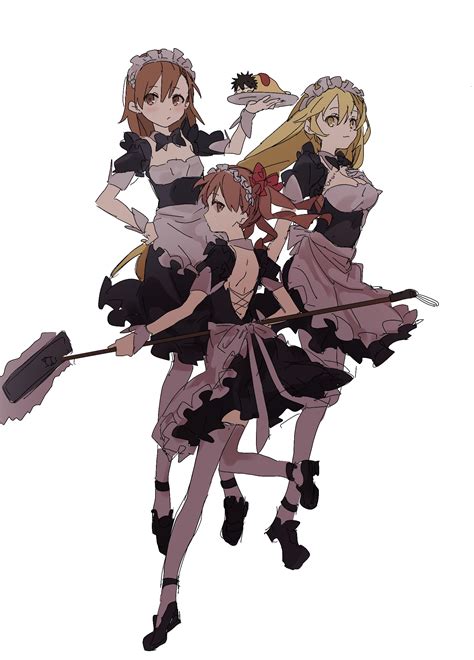 Misaka Mikoto Toaru Anime Fandoms Shokuhou Misaki Shirai