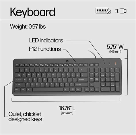 HP 150 Wired Keyboard HP Store Rajkot
