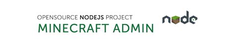 Github Powerdot Minecraft Server Admin Nodejs Minecraft Admin With Easiest Installation