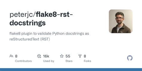 GitHub Peterjc Flake8 Rst Docstrings Flake8 Plugin To Validate