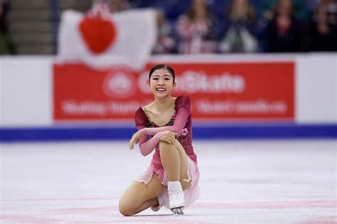 Spectacular Mone Chiba Jpn Celebrates First Isu Grand Prix Victory At