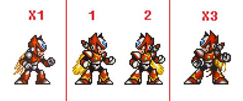 Zero Mmx2 Battle Pose Sprite By Kensuyjin33 On Deviantart