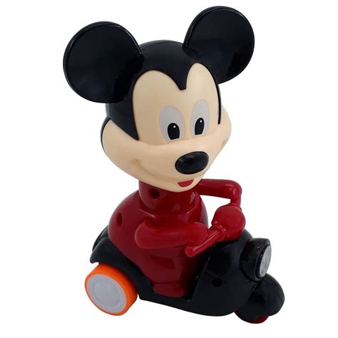 قیمت و خرید اسباب بازی دنیای سرگرمی های کمیاب مدل فشاری طرح میکی موس کد Dsk A632