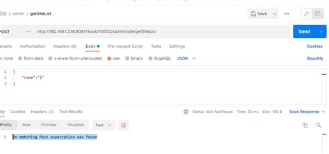 BUG Mock设置后没有生效 Issue metersphere metersphere GitHub